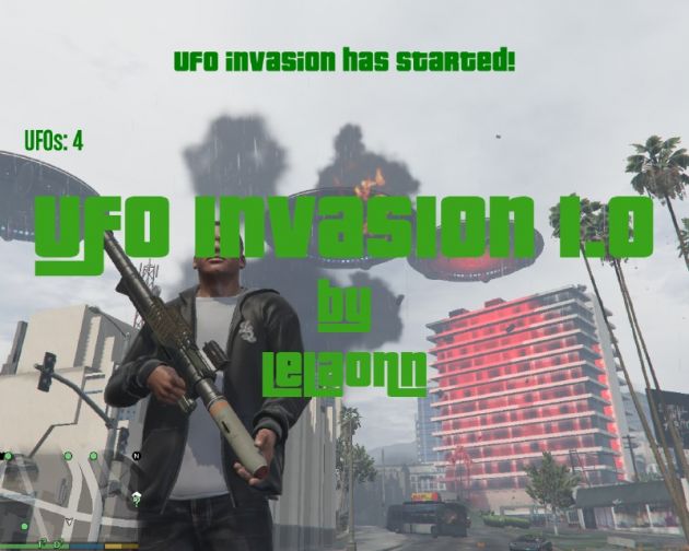 'Grand Theft Auto V' news: New mod "UFO Invasion V1.0" brings fresh ...