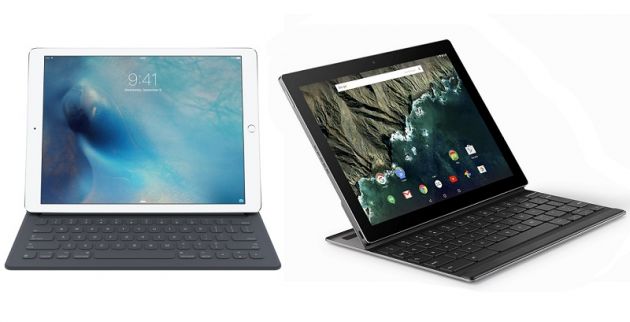 iPad Pro vs Google Pixel C: iPad Pro costs more but offers better features
