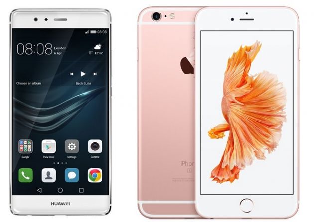 Huawei P9 vs iPhone 6s Plus comparison: Huawei P9 takes on the similar ...