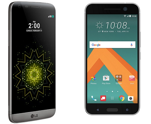 LG G5 vs HTC 10 specs comparison: The modular LG G5 has an edge