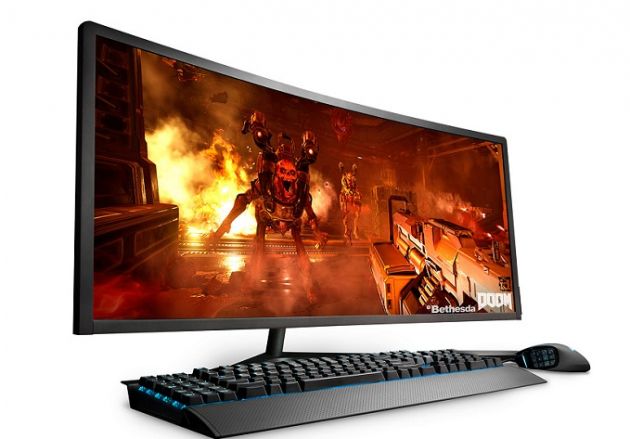 Aura All-in-One PC with 34-inch curved display relesaed by Digital Storm