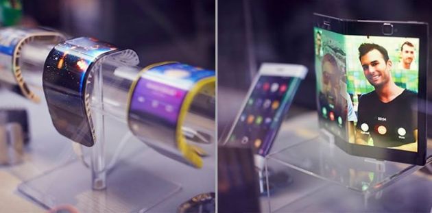 Lenovo bendable phone and tablet prototypes showcased at Tech World